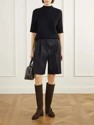 Jennifer Chamandi Thierry Suede Knee-high Boots