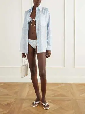 Emilio Pucci Printed Cotton-muslin Shirt