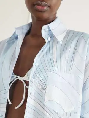 Emilio Pucci Printed Cotton-muslin Shirt