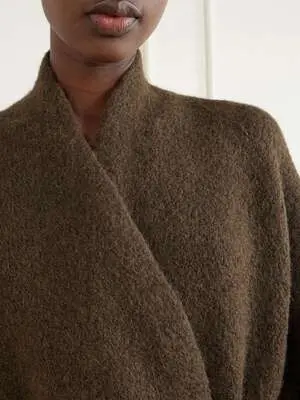 LAUREN MANOOGIAN Coto Belted Alpaca-blend Cardigan