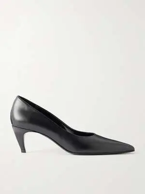 JUDE Blade 60 Leather Pumps - Black