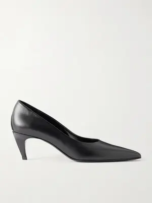 JUDE Blade 60 Leather Pumps - Black