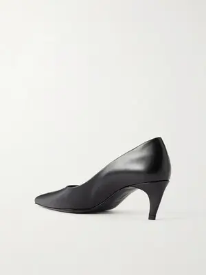 JUDE Blade 60 Leather Pumps - Black