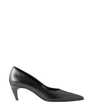 JUDE Blade 60 Leather Pumps - Black
