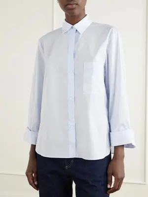 TWP The Next Morning Cotton Poplin Shirt