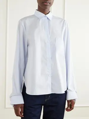 TWP The Next Morning Cotton Poplin Shirt