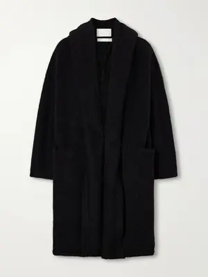 LAUREN MANOOGIAN Alpaca-blend Coat - Black