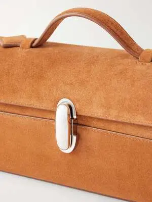 Savette Slim Pochette Suede Tote