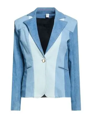Liu Jo Light Cotton Elastane Single-breasted Blazer