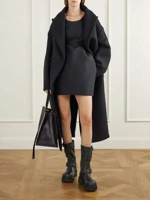 Balenciaga Venom Leather Ankle Boots