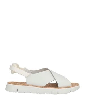 Camper Sandals Size Bovine Leather, Recycled Polyester - Off White