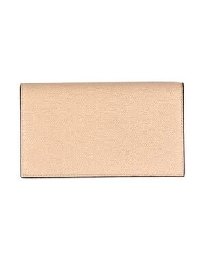 VALEXTRA Wallet Leather - Pink