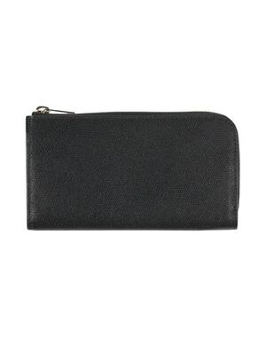 VALEXTRA Wallet Calfskin - Black