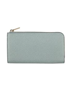 VALEXTRA Wallet Calfskin - Blue
