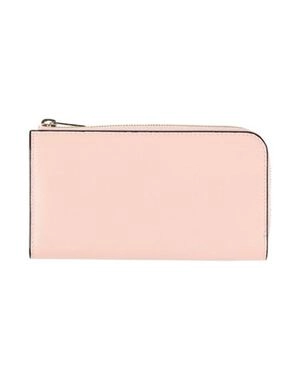 VALEXTRA Wallet Calfskin - Pink