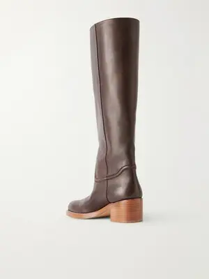 Gabriela Hearst Marion 35 Leather Knee High Boots