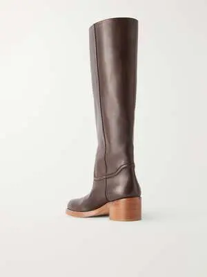 Gabriela Hearst Marion 35 Leather Knee Boot