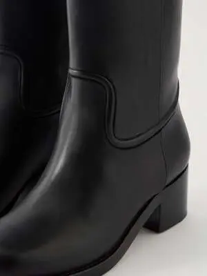 Gabriela Hearst Marion 35 Leather Knee Boot