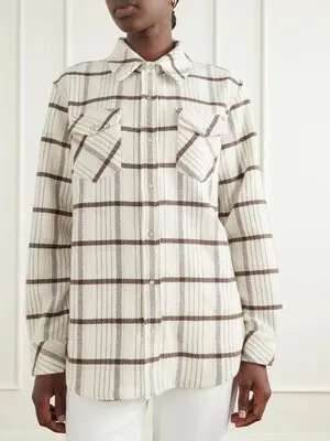 GOD’S TRUE CASHMERE Checked Shirt