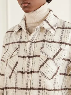 GOD’S TRUE CASHMERE Checked Shirt