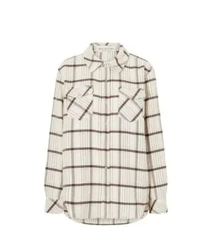 GOD’S TRUE CASHMERE Checked Shirt - White