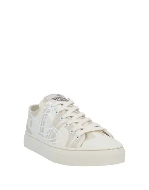 VIVIENNE WESTWOOD Textile Low-top Sneakers With Logo Print