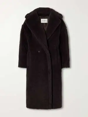 Max Mara Tedgirl Alpaca, Wool And Silk-blend Coat