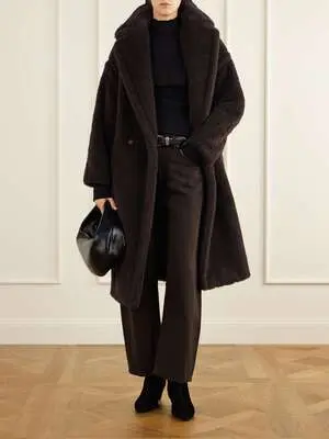 Max Mara Tedgirl Alpaca, Wool And Silk-blend Coat