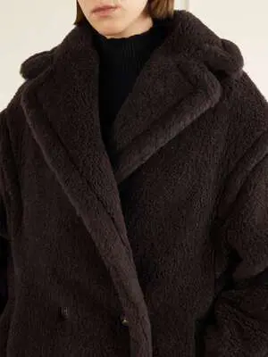 Max Mara Tedgirl Alpaca, Wool And Silk-blend Coat