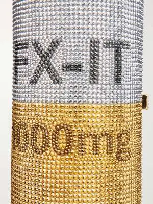Judith Leiber Fix It Pill Crystal-embellished Clutch