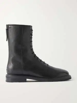 Legres 08 Leather Ankle Boots - Black