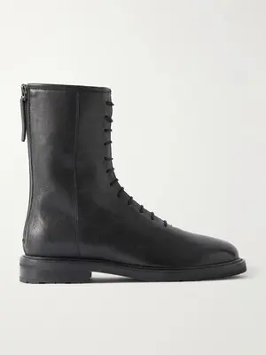Legres 08 Leather Ankle Boots - Black