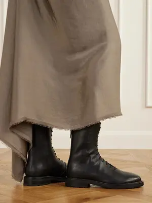 Legres 08 Leather Ankle Boots - Black