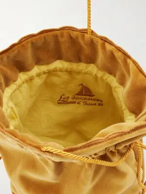 LES VACANCES D’IRINA Les Vacances D'irina The Little Velvet Sack Cotton Pouch