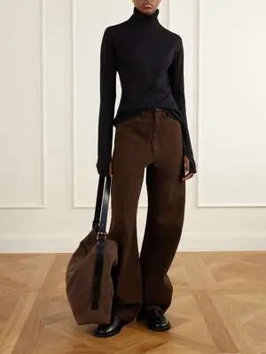 LAUREN MANOOGIAN Merino And Alpaca And Wool-blend Turtleneck
