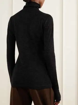 LAUREN MANOOGIAN Merino And Alpaca And Wool-blend Turtleneck