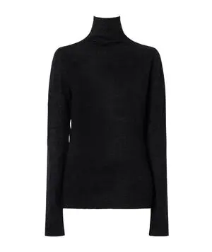LAUREN MANOOGIAN Merino And Alpaca Wool-blend Turtleneck - Black