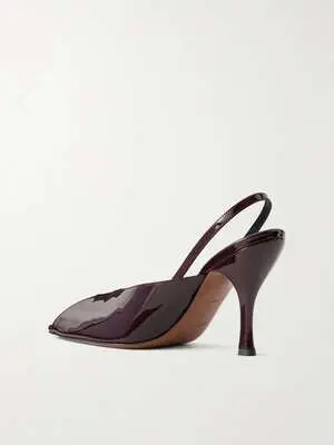 NEOUS Culumba 80 Patent Leather Pumps