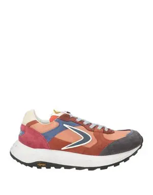 VALSPORT Sneakers Rust Size Leather, Textile Fibers