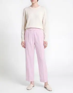 Peserico Pants Lilac Size Viscose, Elastane