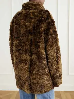 MARANT ETOILE Jya Double-breasted Plush Jacket