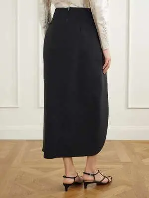 JIL SANDER Wool Midi Skirt
