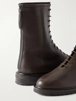 Legres 08 Leather Ankle Boots - Brown