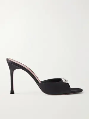 Amina Muaddi Peep Toe Shoes For Women