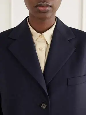 JIL SANDER Wool And Mohair-blend Blazer