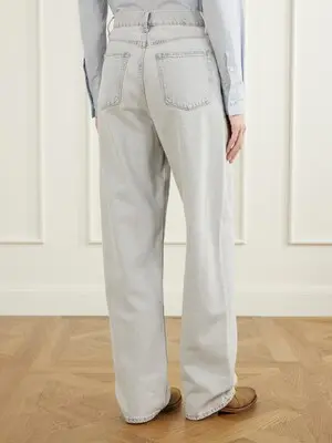 JIL SANDER High-waist Wide-leg Jeans - Blue