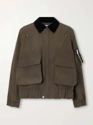 SACAI Cotton-blend Shell Jacket