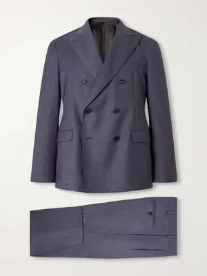 SLOWEAR Wool Woven Blazer Jacket - Gray