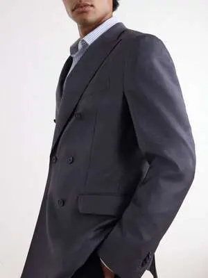SLOWEAR Wool Woven Blazer Jacket
