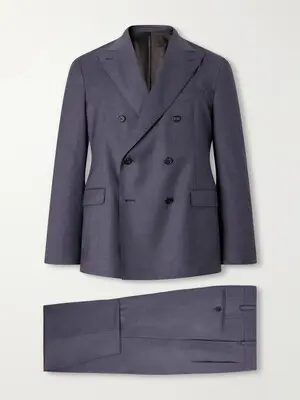 SLOWEAR Wool Woven Blazer Jacket - Gray